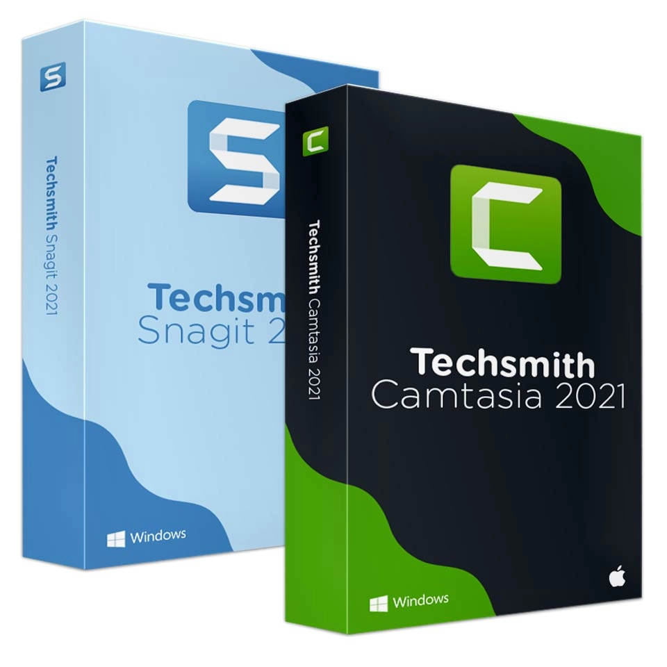 Camtasia en Snagit 2021 bundel | SURFspot