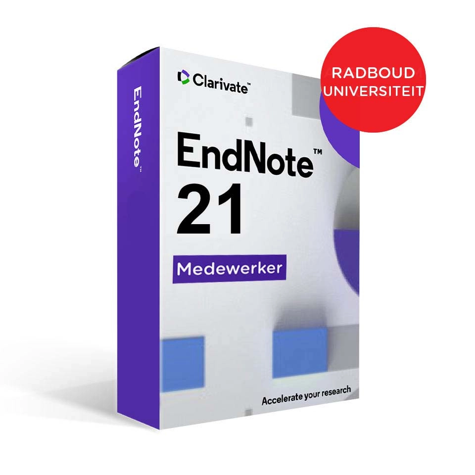 EndNote 21 (RU Nijmegen) - Medewerker | SURFspot