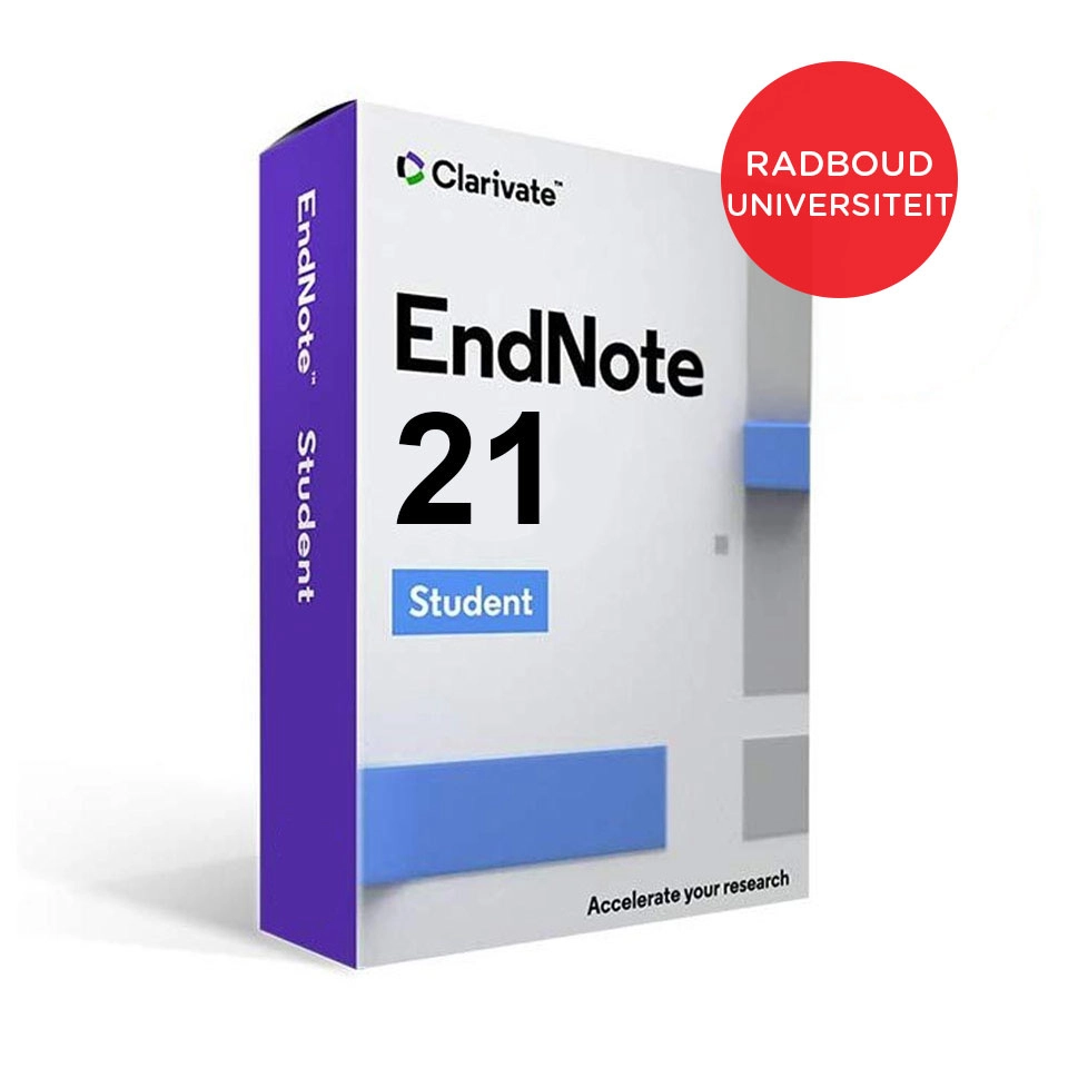 EndNote 21 (RU Nijmegen) - Student | SURFspot