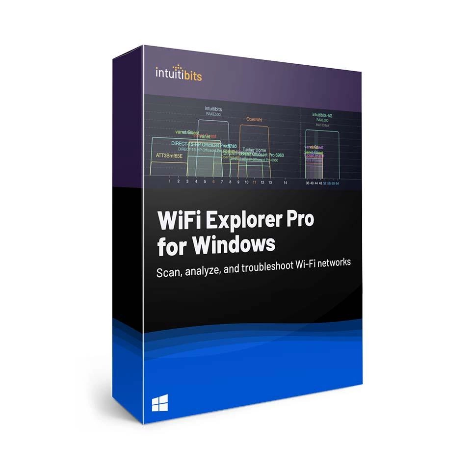 WiFi Explorer Pro voor Windows | SURFspot